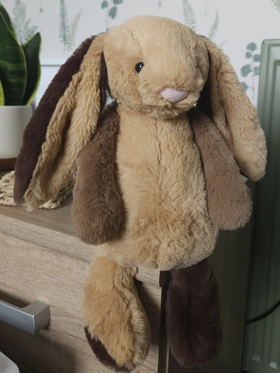 Bashful Patchwork Brown Bunny Jellycat Photo by Hannah | Jelly Journal