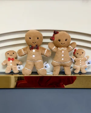 Festive Folly Gingerbread Ruby Jellycat | Jelly Journal