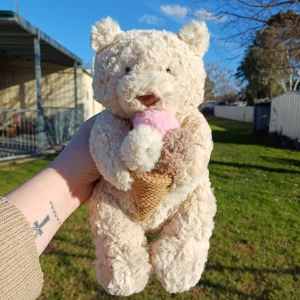 Oatus Bear with Ice Cream 🇺🇸 Jellycat | Jelly Journal