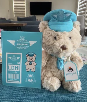 Bartholomew Bear Junior 'Pilot' Jellycat | Jelly Journal